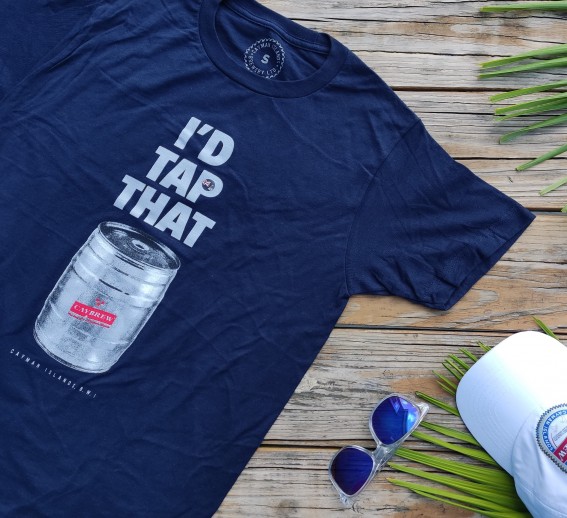 Buy ID Tap That TShirt - Best Brewery Merchandise - Cayman Islands Brewery