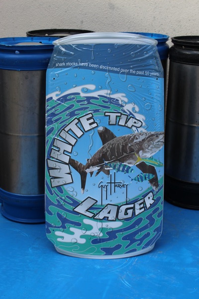 Buy White Tip Can Sign - Best Brewery Merchandise - Cayman Islands Brewery